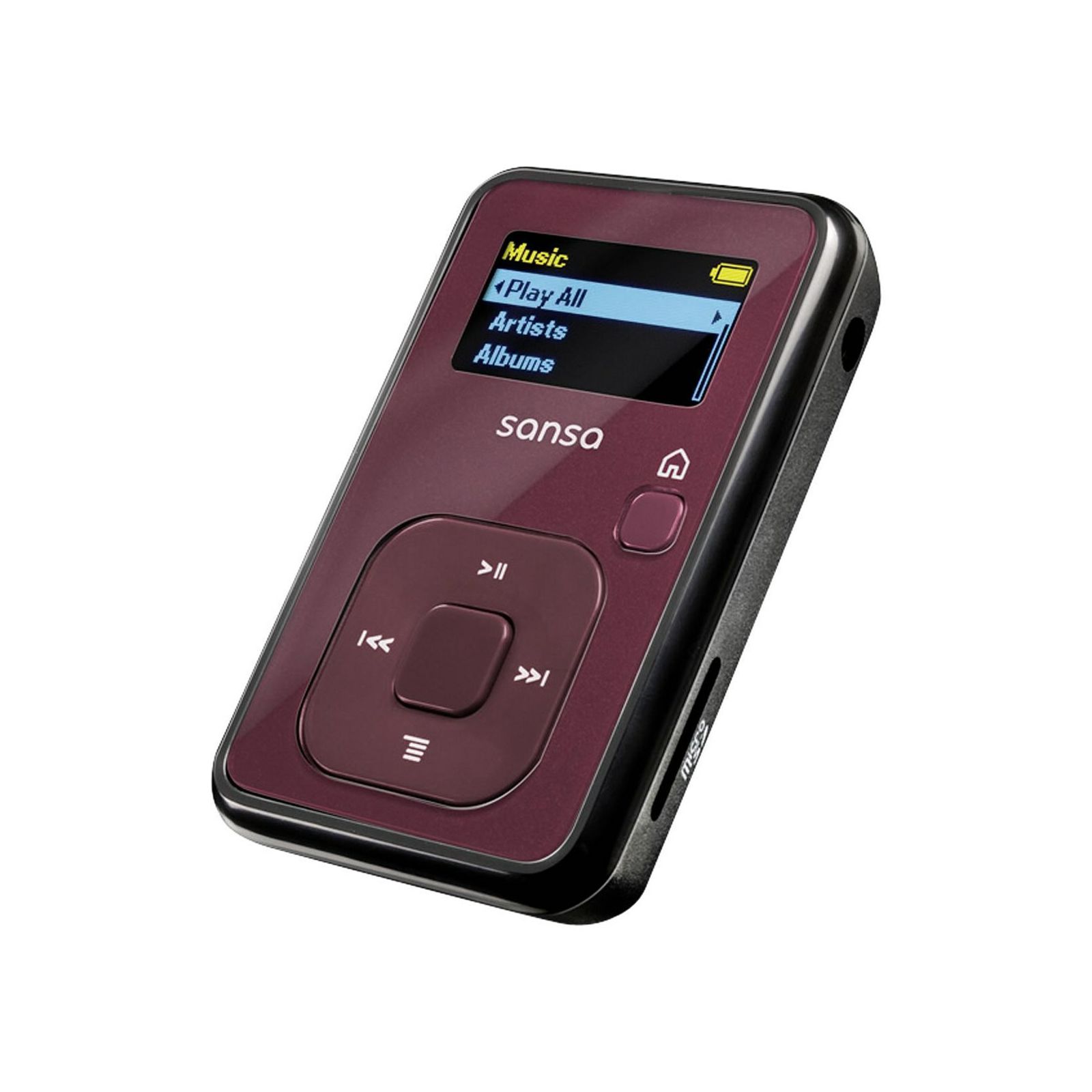 SanDisk Sansa Clip+ 4GB Red SDMX18-004G-E46R MP3 Player