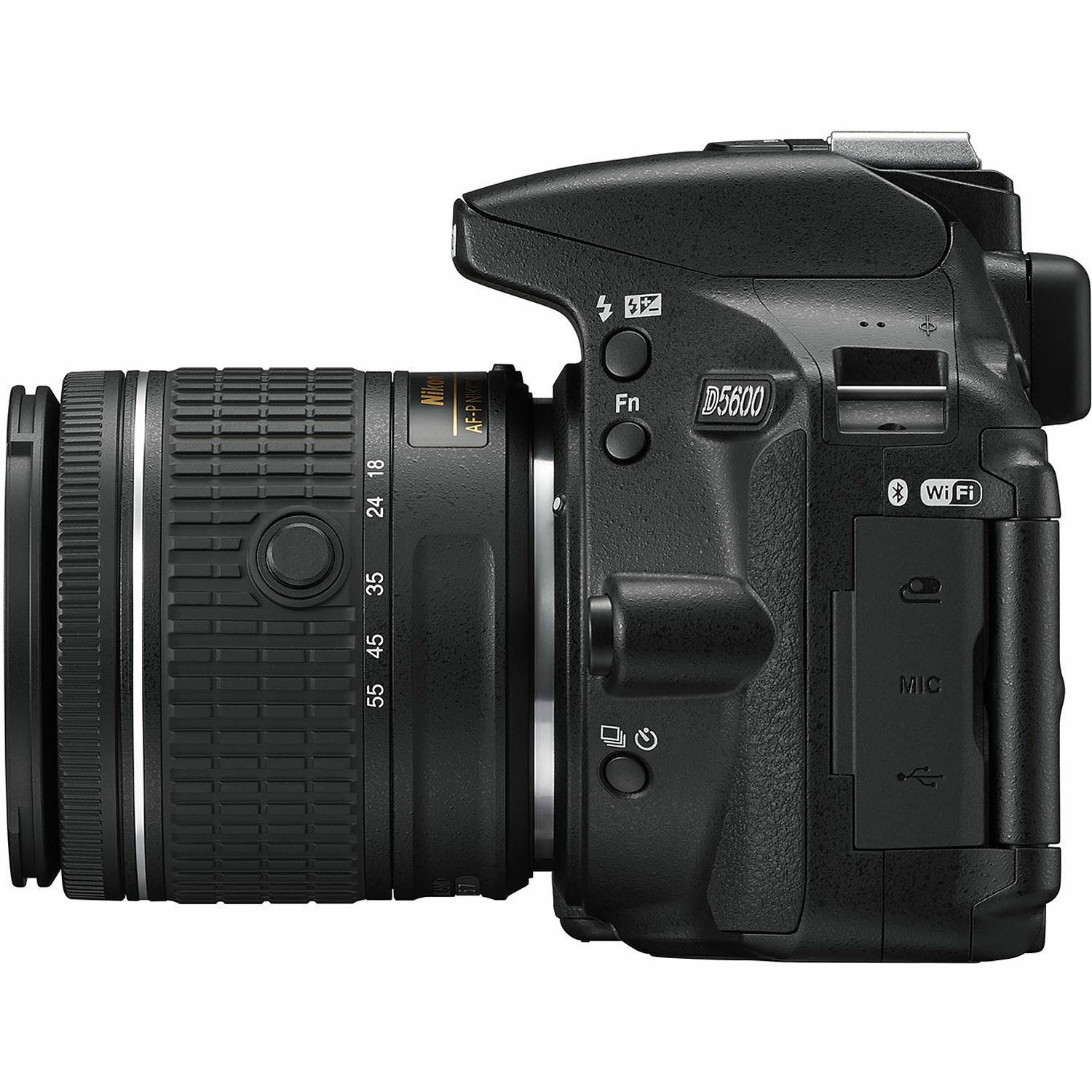 Nikon D5600 + AF-P 18-55 VR + AF-S 55-200 VR II DX KIT DSLR Digitalni ...